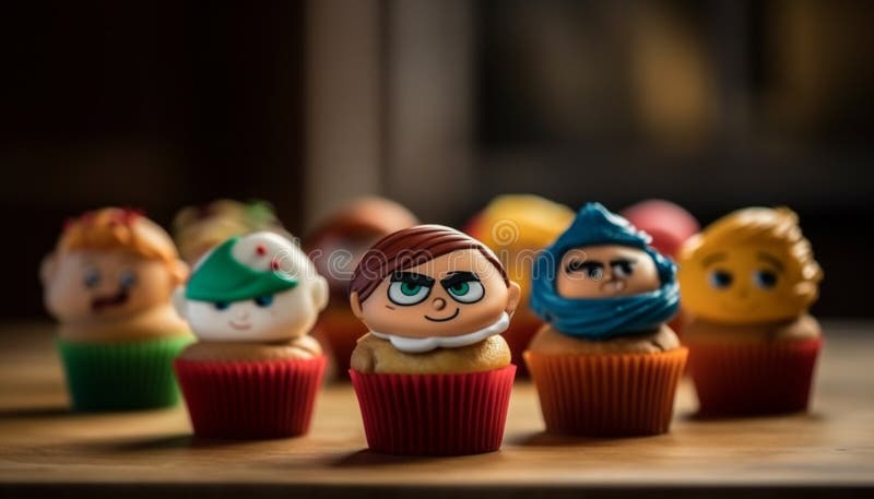 A Cute Snowman Cupcake, a Winter Indulgence for Celebration Events ...