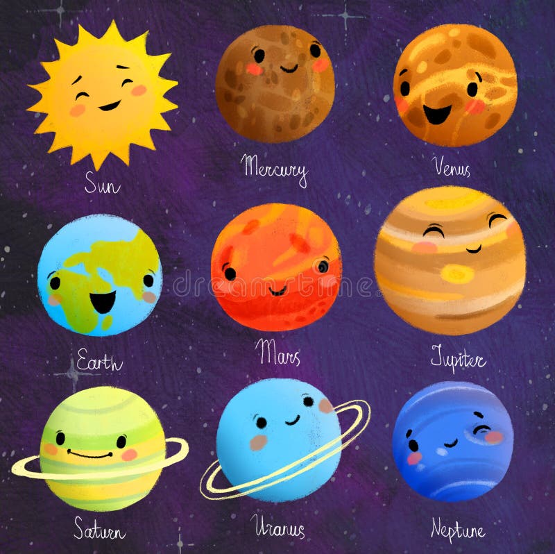 Planets Smiley Stock Illustrations – 73 Planets Smiley Stock ...