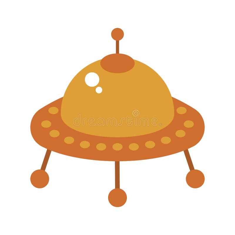 Cute space ufo stock vector. Illustration of cute, spaceship - 212415439