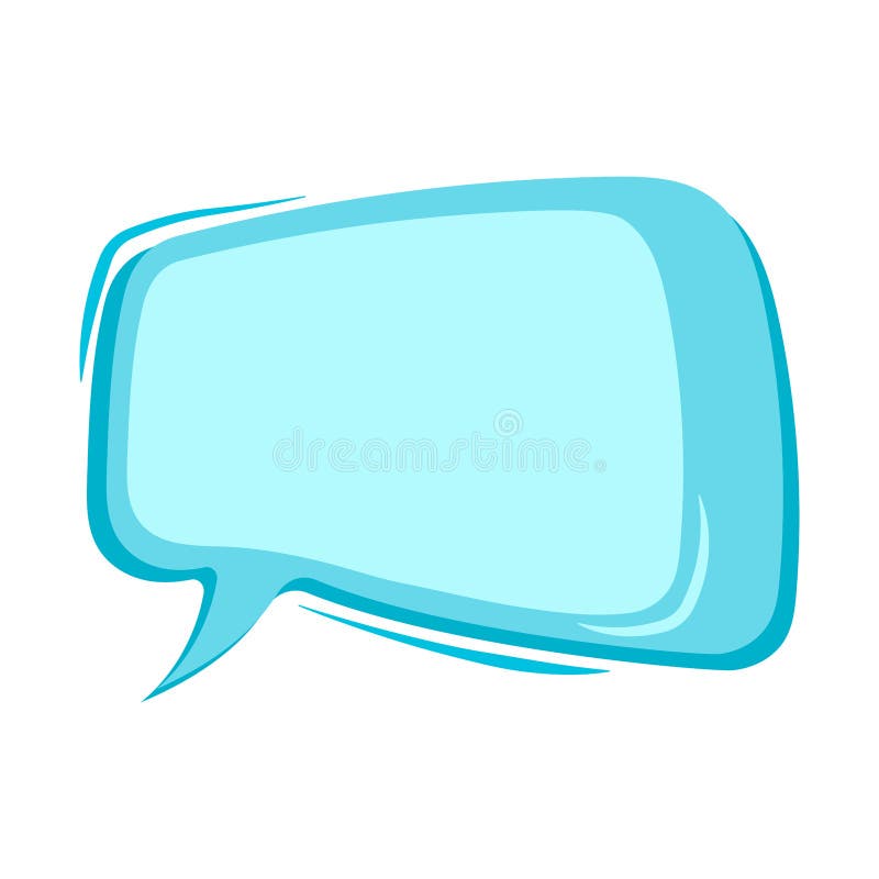 Cute Speech Bubble Talk for Messages Vector Image Stock Vector ...