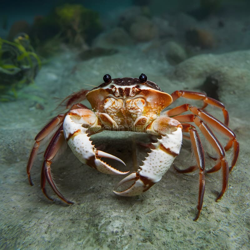 Cute Spider Crab stock illustration. Illustration of crab - 320603739