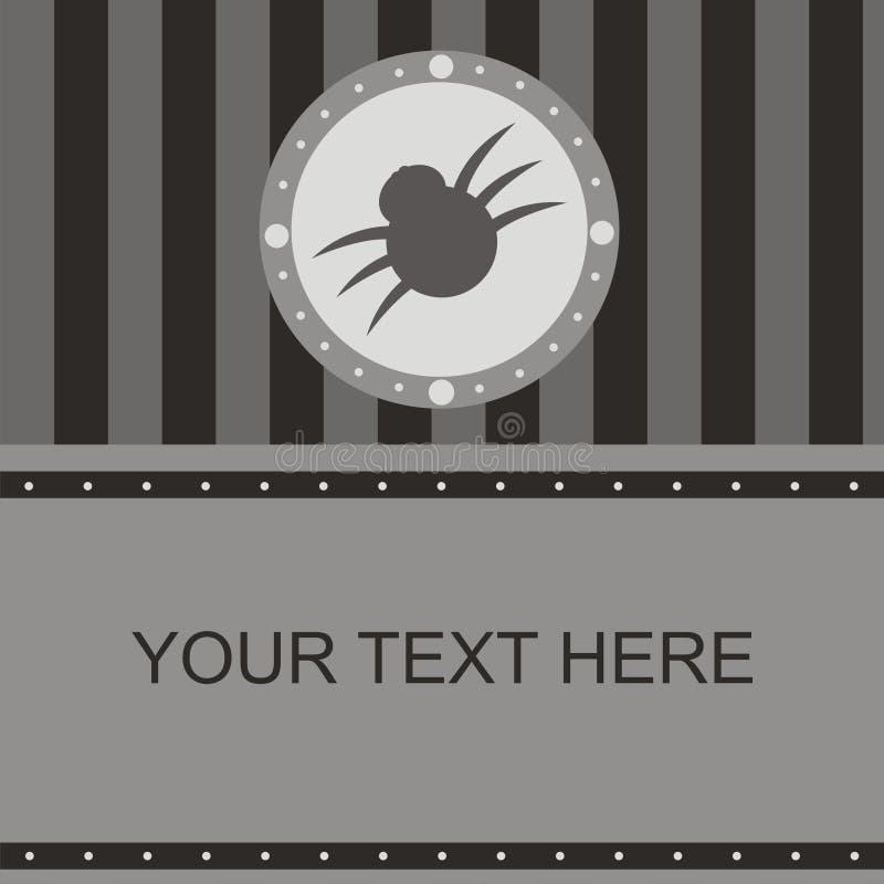 Cute spider frame stock vector. Illustration of graphic - 16077382