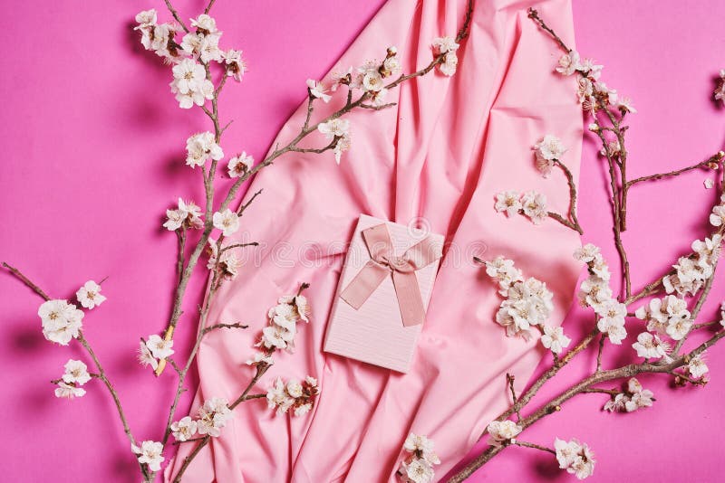 Cute spring gift for her stock photo. Image of give - 258671362