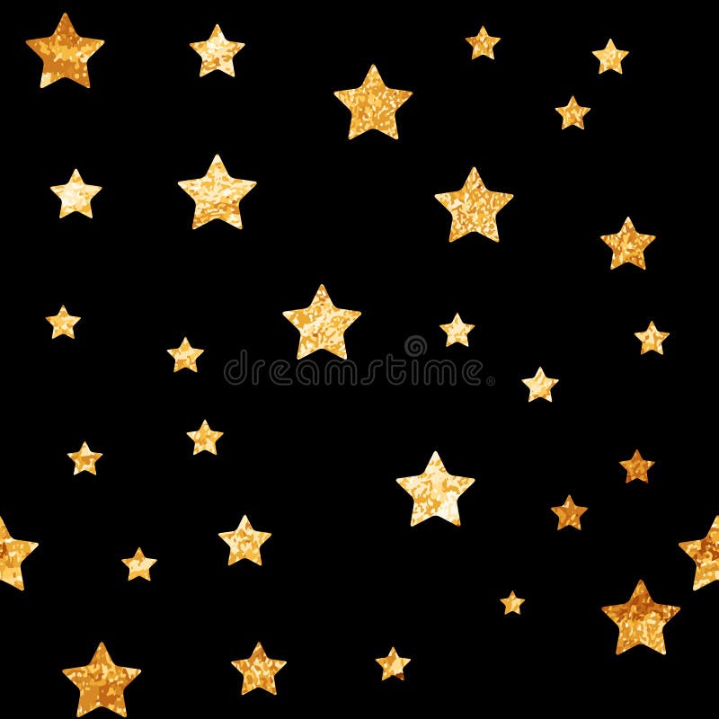 Cute Star Seamless Muster Hintergrundbild Vector Illustration Stock ...