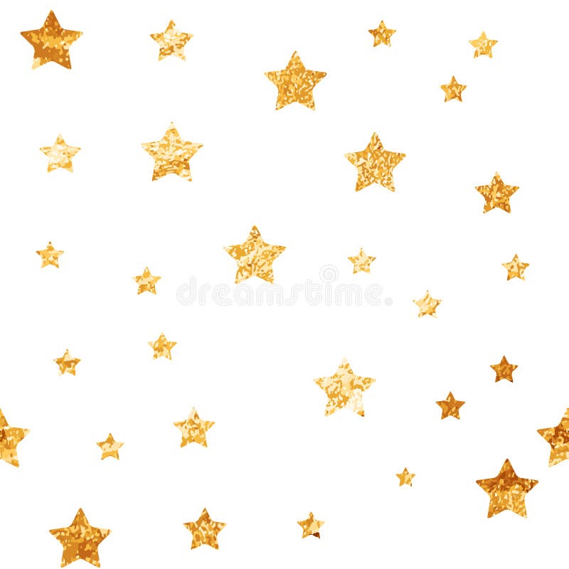 Cute Star Seamless Muster Hintergrundbild Vector Illustration Stock ...