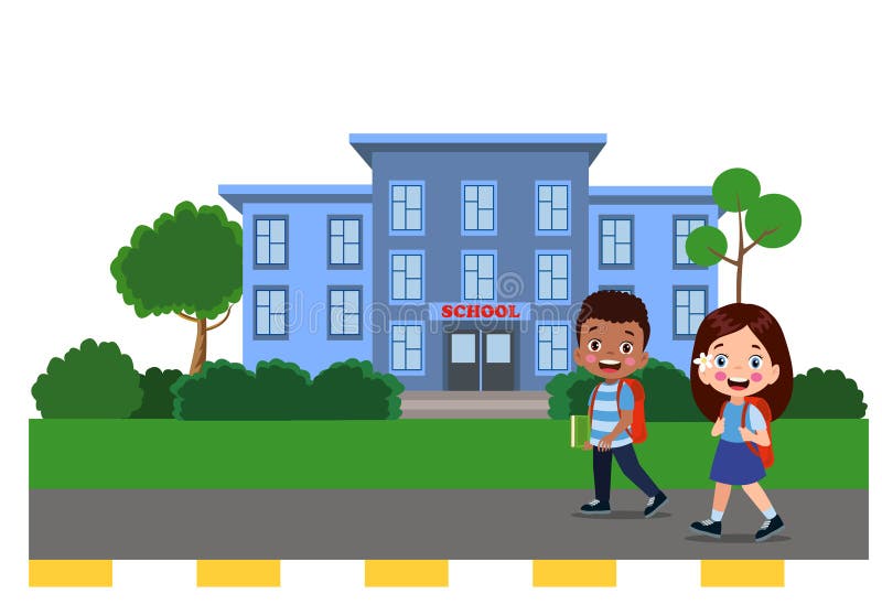 Clip Art Class Walking School Stock Illustrations – 69 Clip Art Class ...