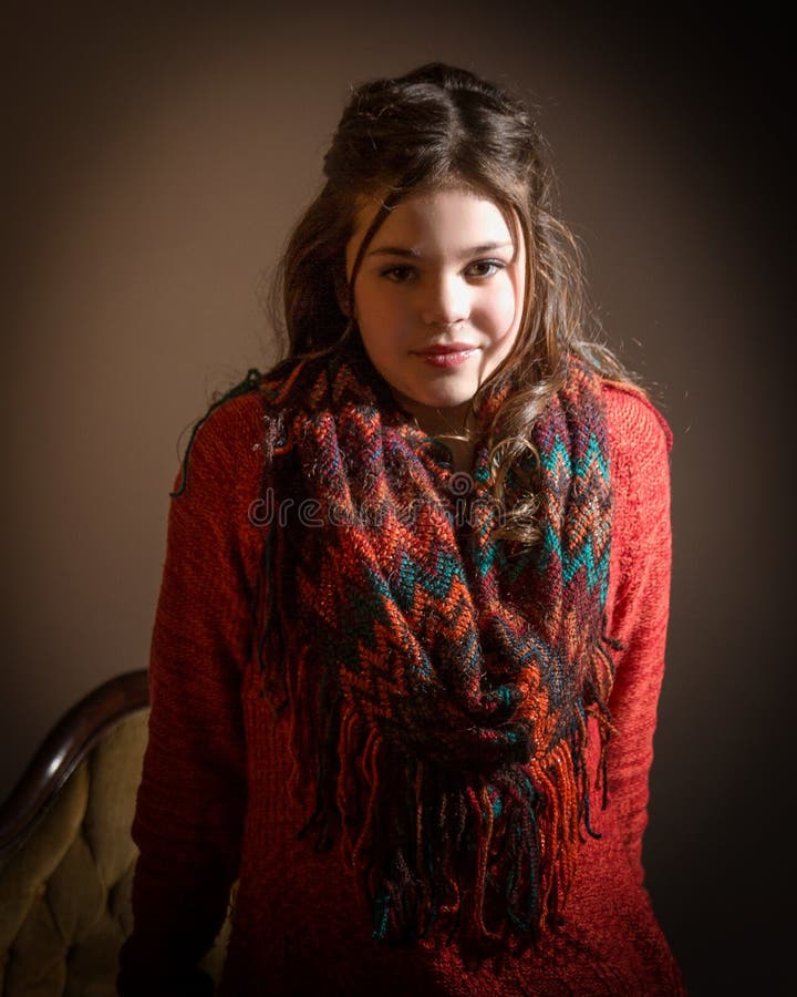 Cute Stylish Caucasian Tween Stock Photo - Image of tween, happy: 68437110