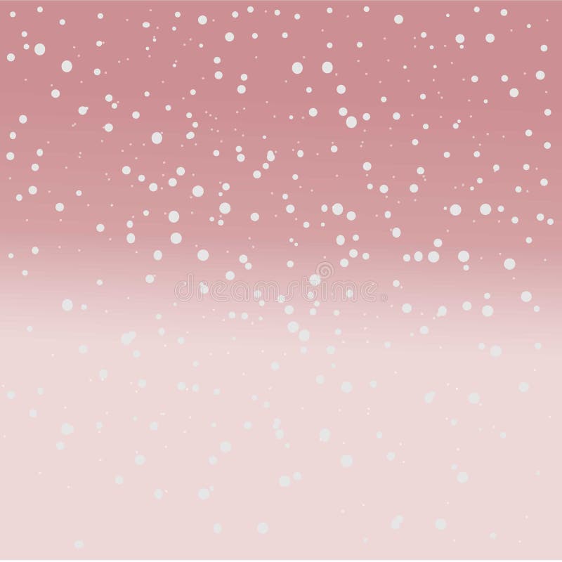Cute Subtle Winter Background Stock Illustration - Illustration of ...