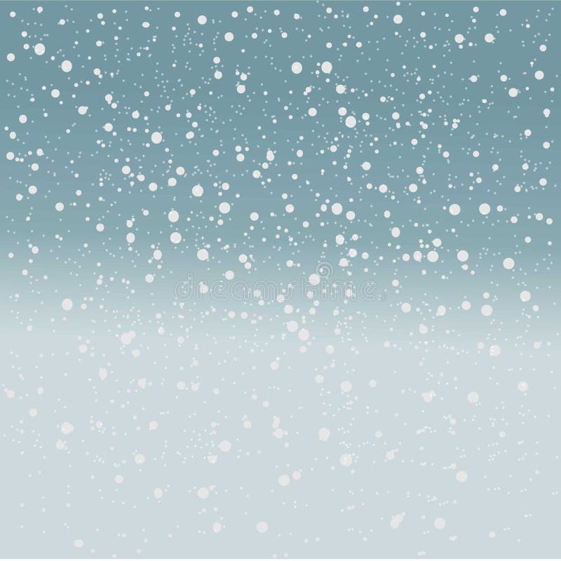 Cute Subtle Winter Background Stock Illustration - Illustration of ...