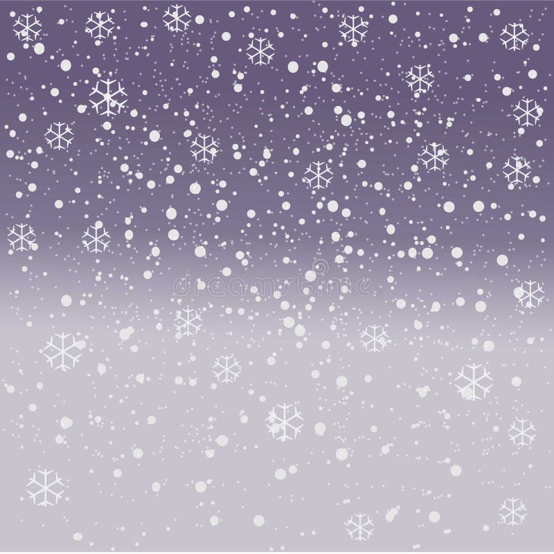 Cute Subtle Winter Background Stock Illustration - Illustration of ...