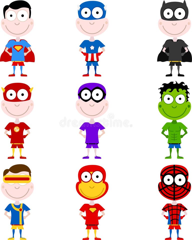 Cute Superman Stock Illustrations – 989 Cute Superman Stock ...