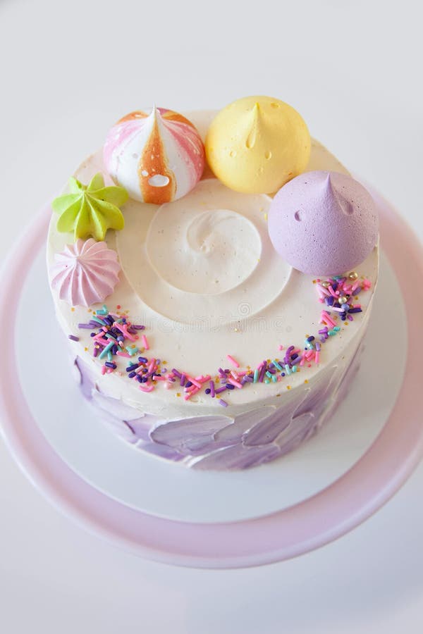 Cute sweet cake stock photo. Image of pink, excess, celebration - 93345780