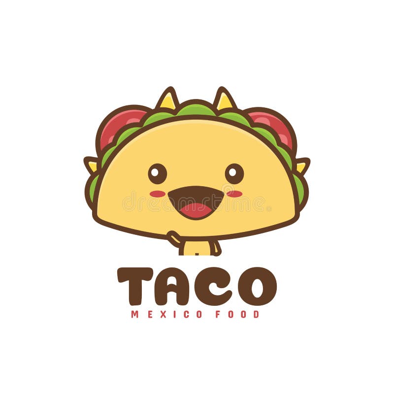 Cute taco characters stock vector. Illustration of gourmet - 236502715