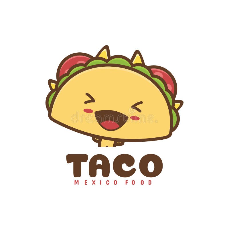 Cute taco characters stock vector. Illustration of emotion - 236502732