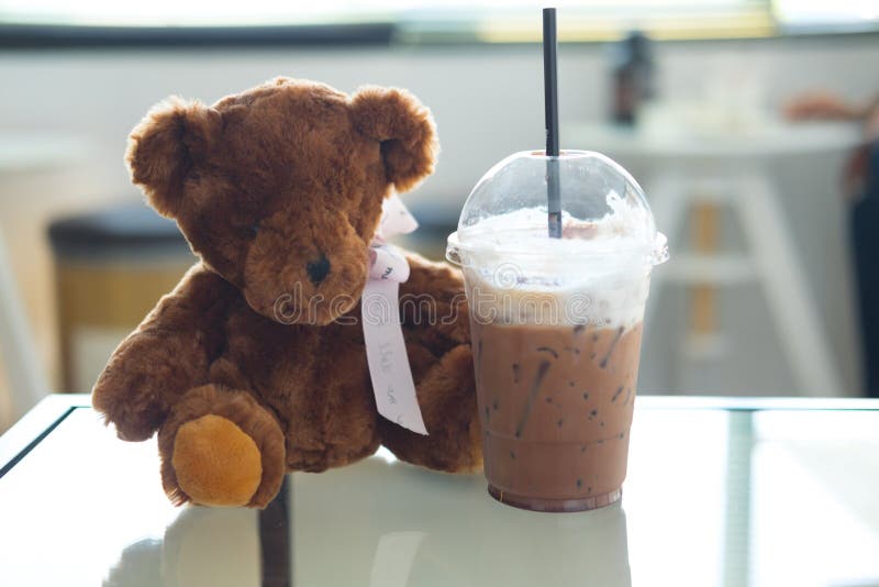 Cute teddy bear stock photo. Image of cream, delicious - 72436810