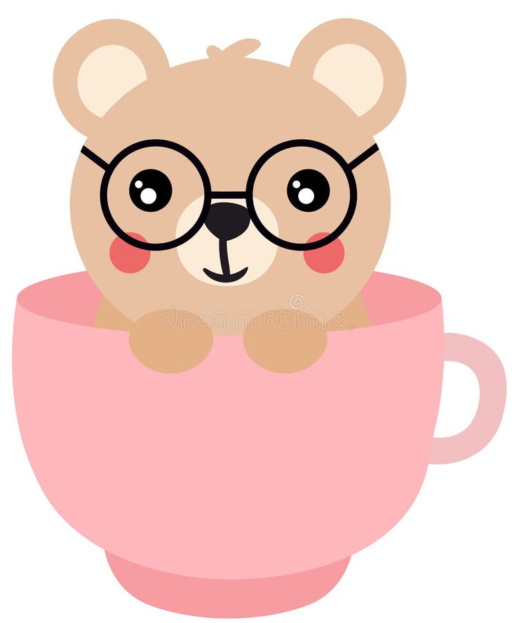 Cute teddy bear with heart stock vector. Illustration of bear - 26930653