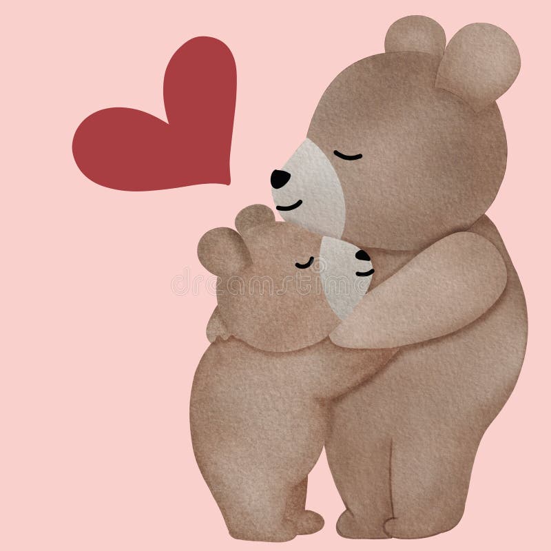 Cute teddy bear with heart stock photo. Image of together - 280502068