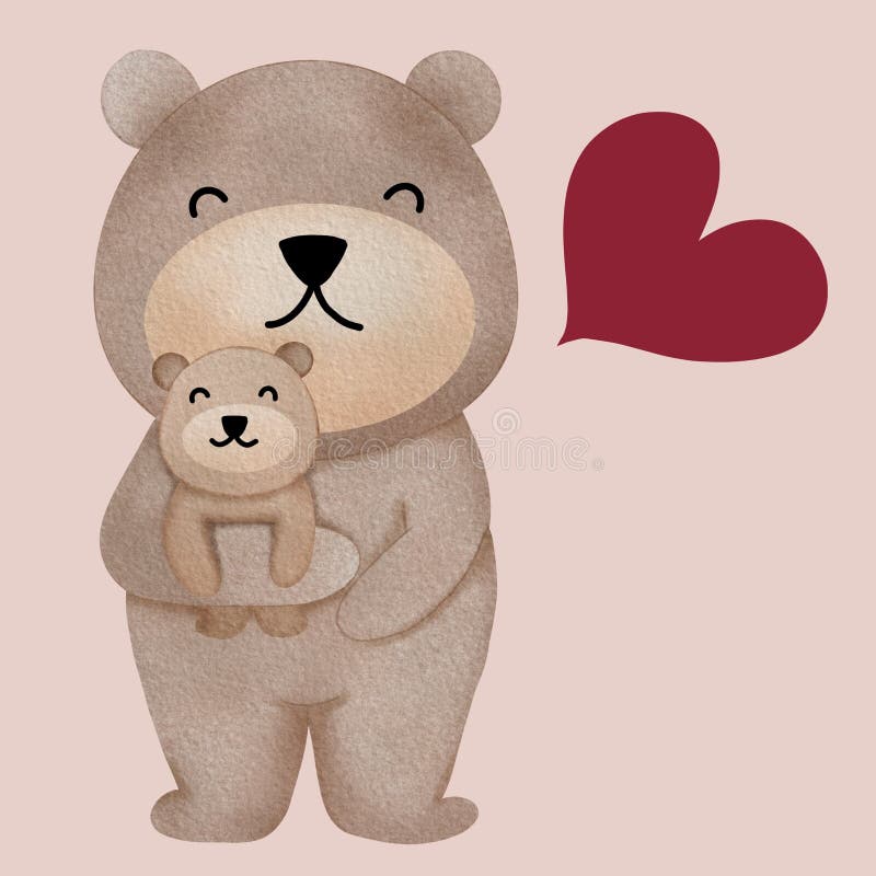 Cute teddy bear with heart stock image. Image of room - 280502071