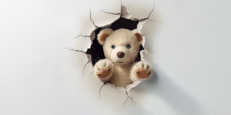 Peeking Bear Stock Illustrations 273 Peeking Bear Stock Illustrations
