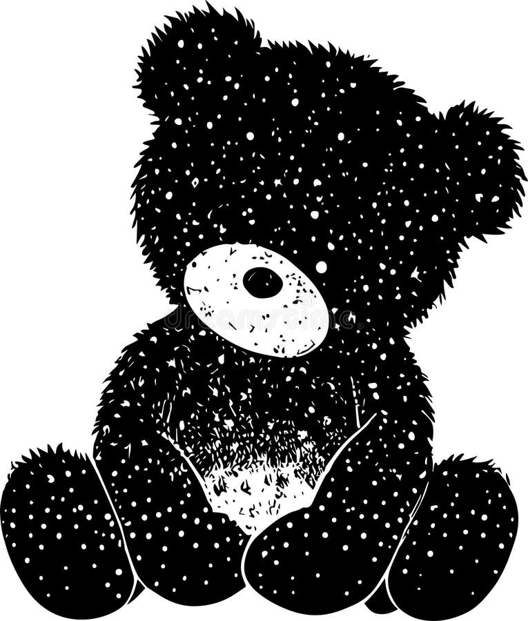 Cute Teddy Bear Stars Exposure Stock Vector - Illustration of graphic ...