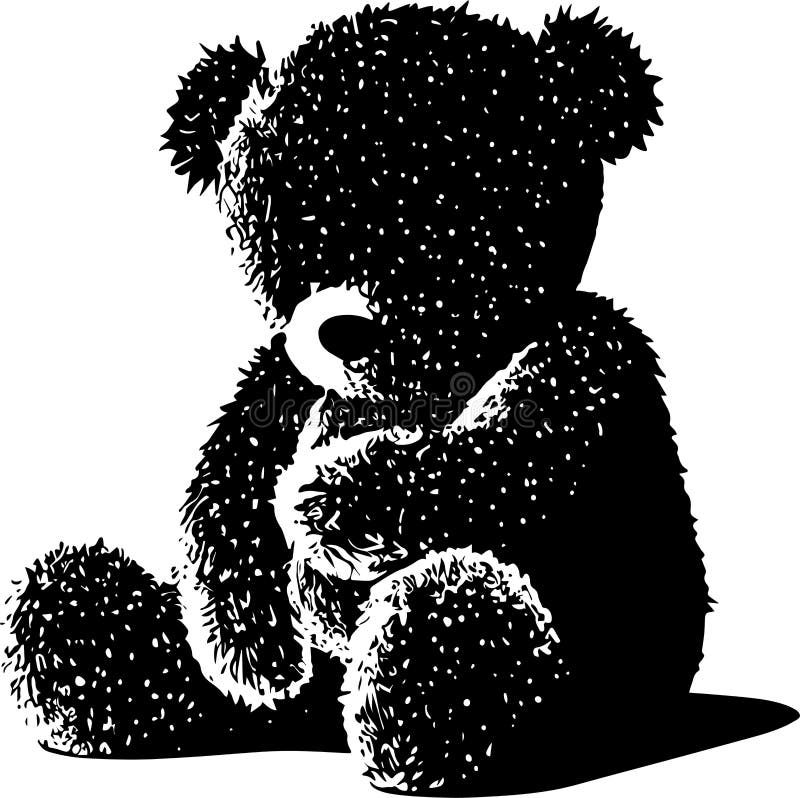 Cute Teddy Bear Stars Exposure Stock Vector - Illustration of icon ...