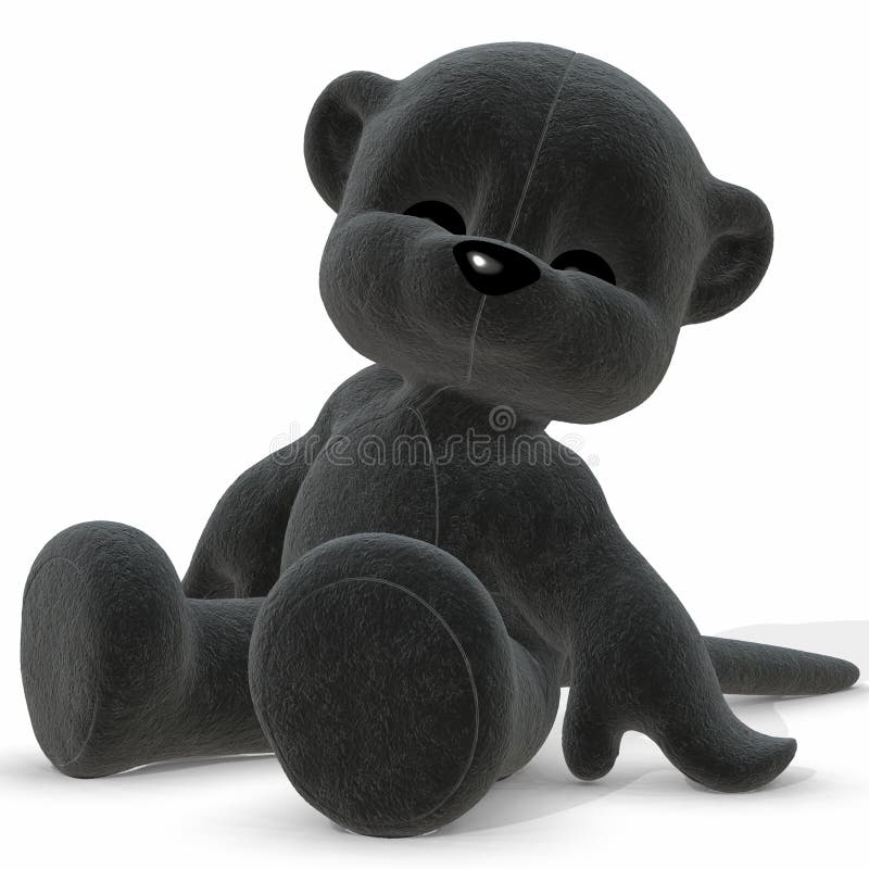 Cute Teddy - Toon Figure stock illustration. Illustration of teddy ...