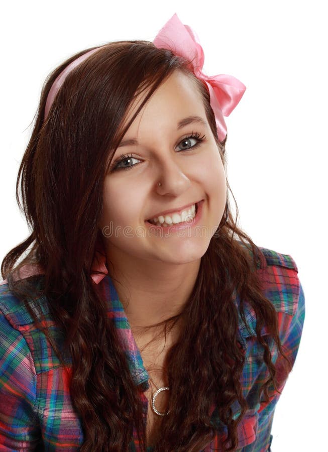 Cute teen girl stock photo. Image of caucasian, girl - 14588194