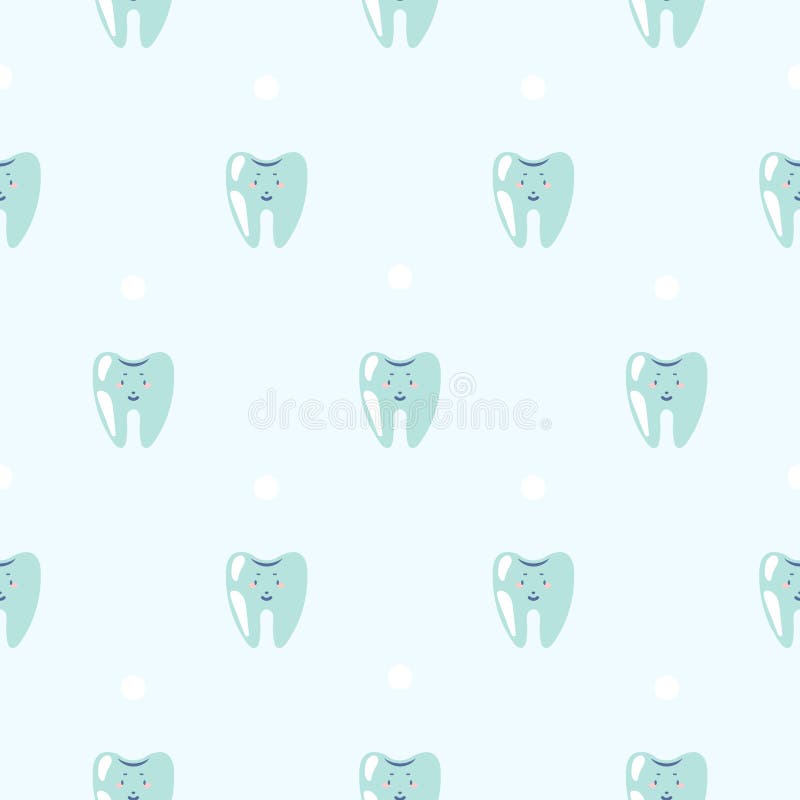 Seamless Blue Teeth Pattern Stock Illustrations – 1,827 Seamless Blue ...