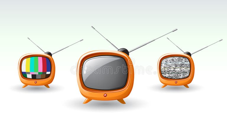 Television Set Stock Illustrations – 96,347 Television Set Stock ...
