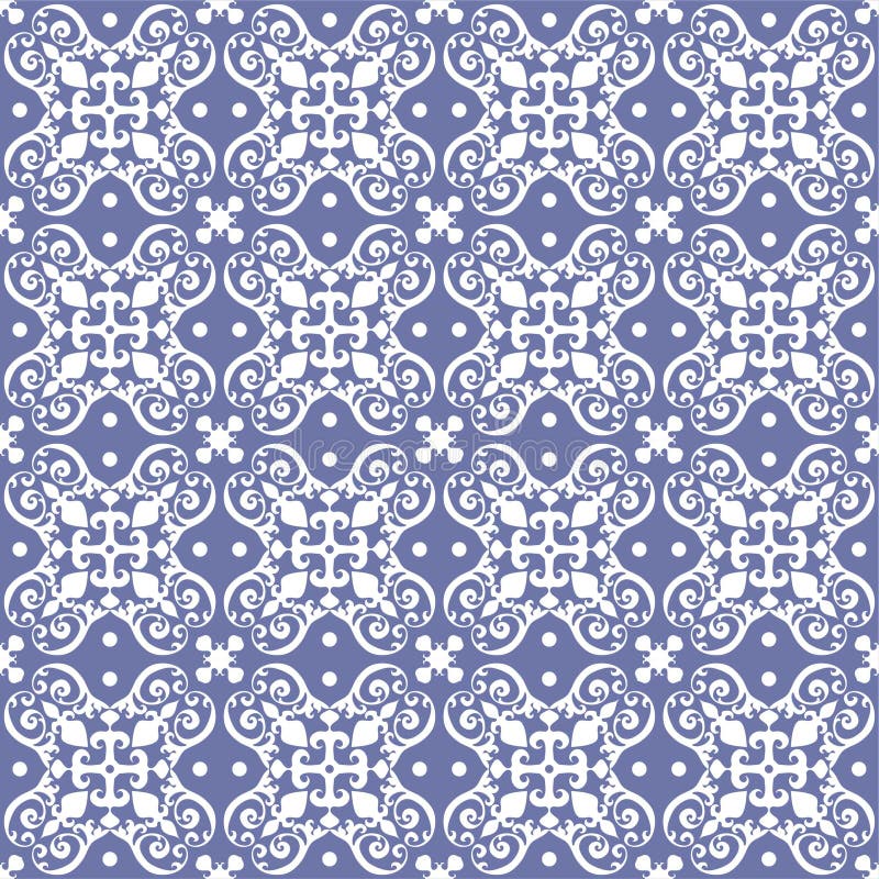 Cute Tile Vector Background Pattern Seamless Stock Vector ...