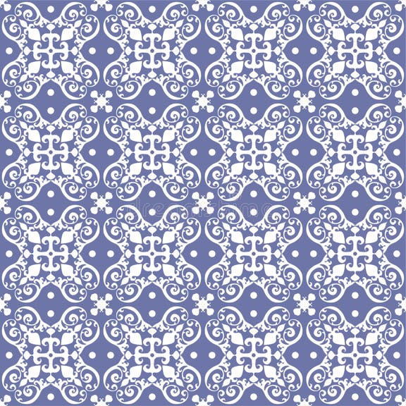 Cute Tile Vector Background Pattern Seamless Stock Vector ...