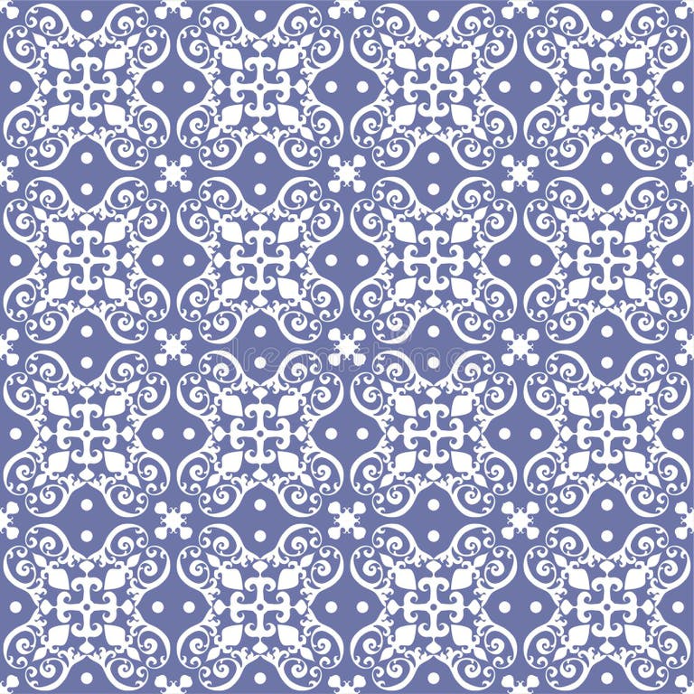 Cute Tile Vector Background Pattern Seamless Stock Vector ...