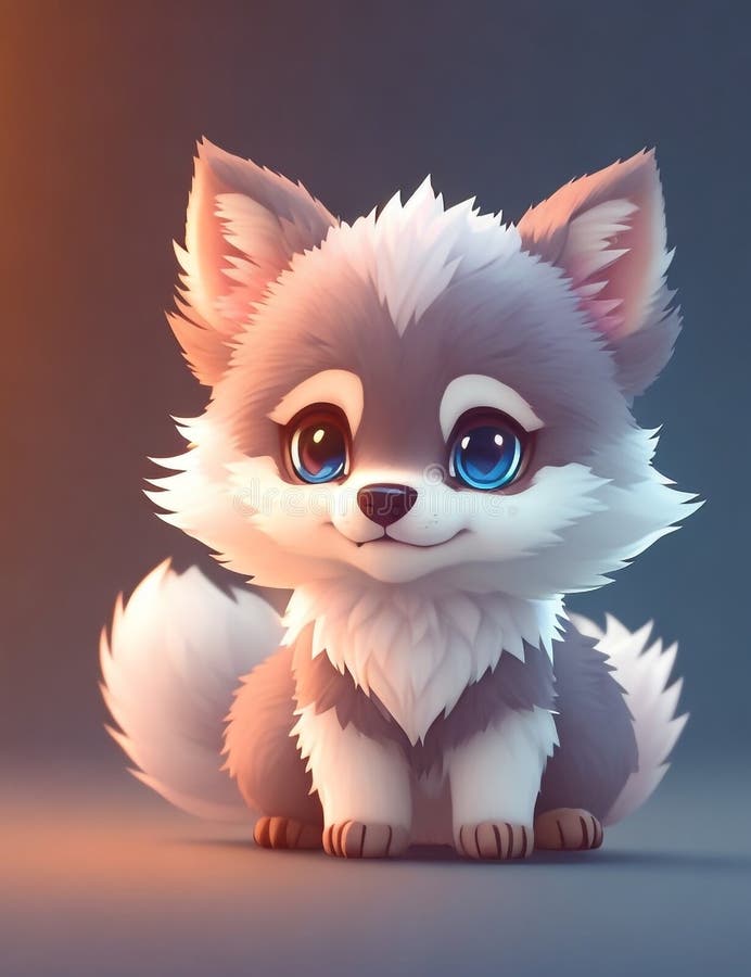 Cute Baby Anime Wolves