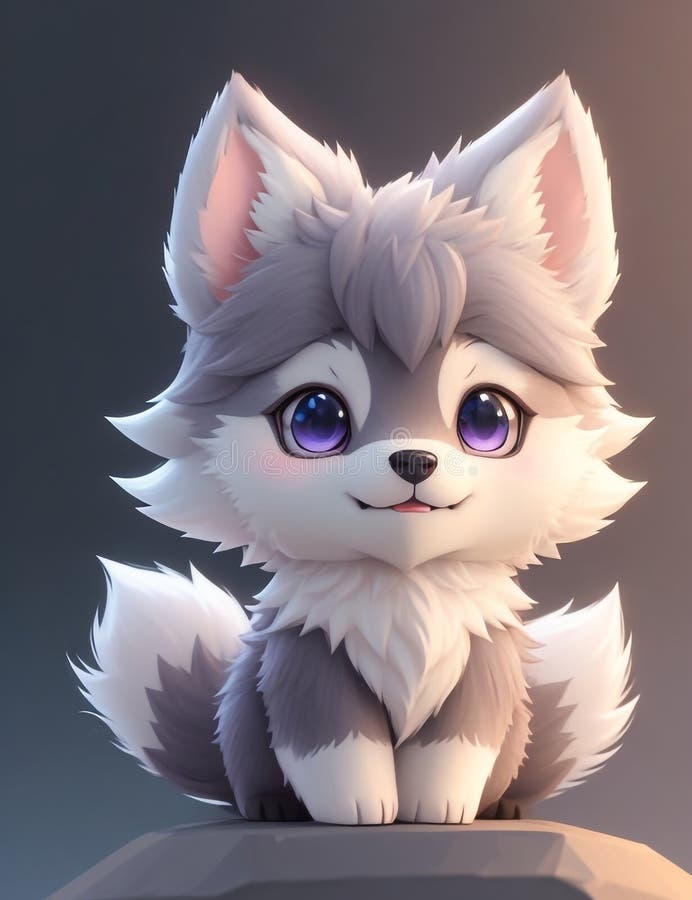 Cute Wolf Anime