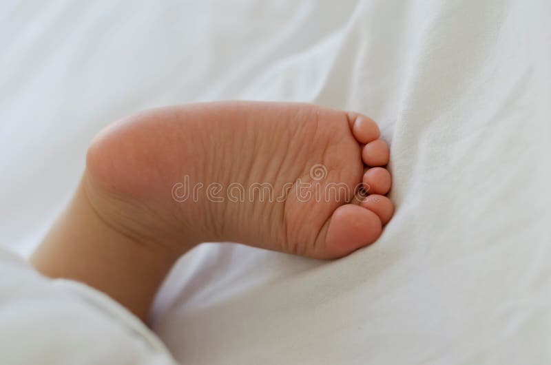 Cute tiny little baby feet stock image. Image of foot - 83743859