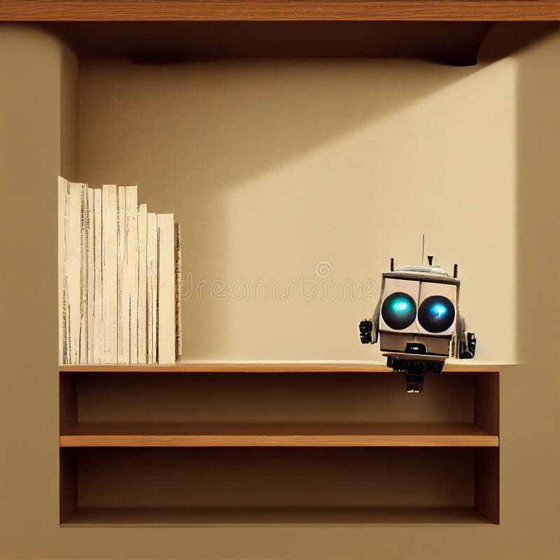 Tiny Bee Robot. Generative AI Stock Illustration - Illustration of ...