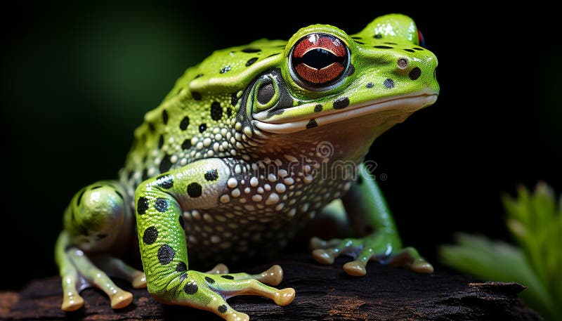 A Cute Toad Sitting in Nature, Looking at the Camera Generated by AI ...