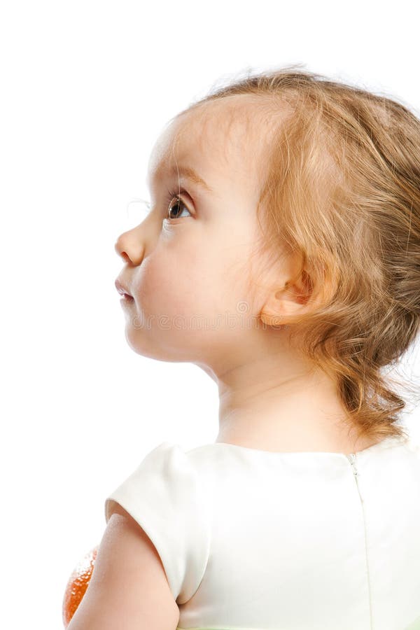 Cute toddler stock photo. Image of look, isolated, lovely - 7818796