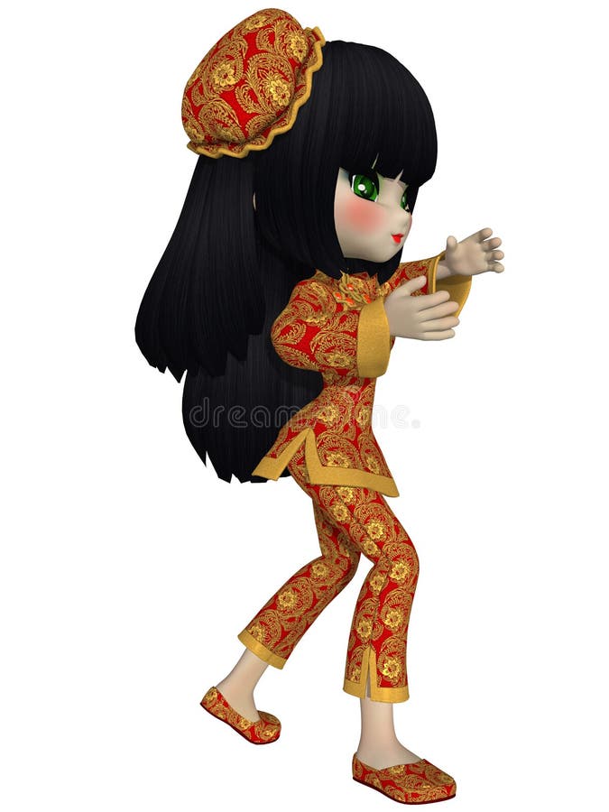 Cute toon figure stock illustration. Illustration of digital - 239864365