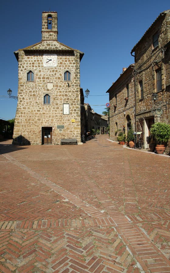 Cute town-hall stock image. Image of picturesque, distance - 15296141