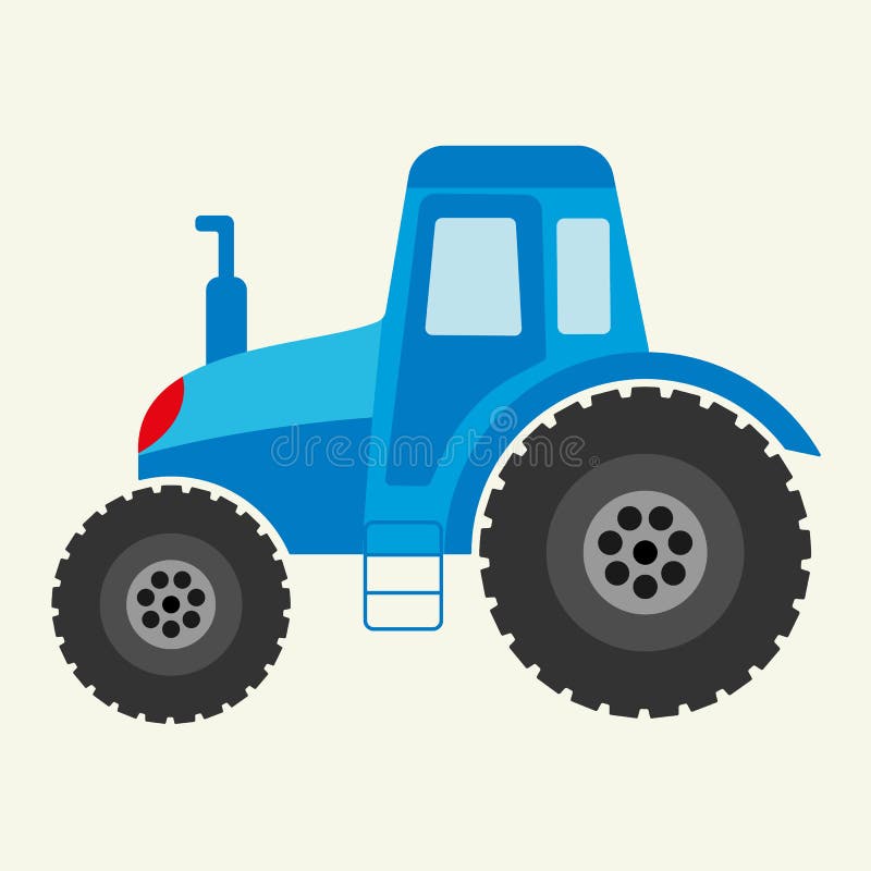 Cute Tractor for Your Little One Stock Vector - Illustration of tractor ...