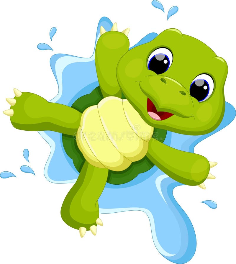 Playing Turtle Stock Illustrations – 466 Playing Turtle Stock ...