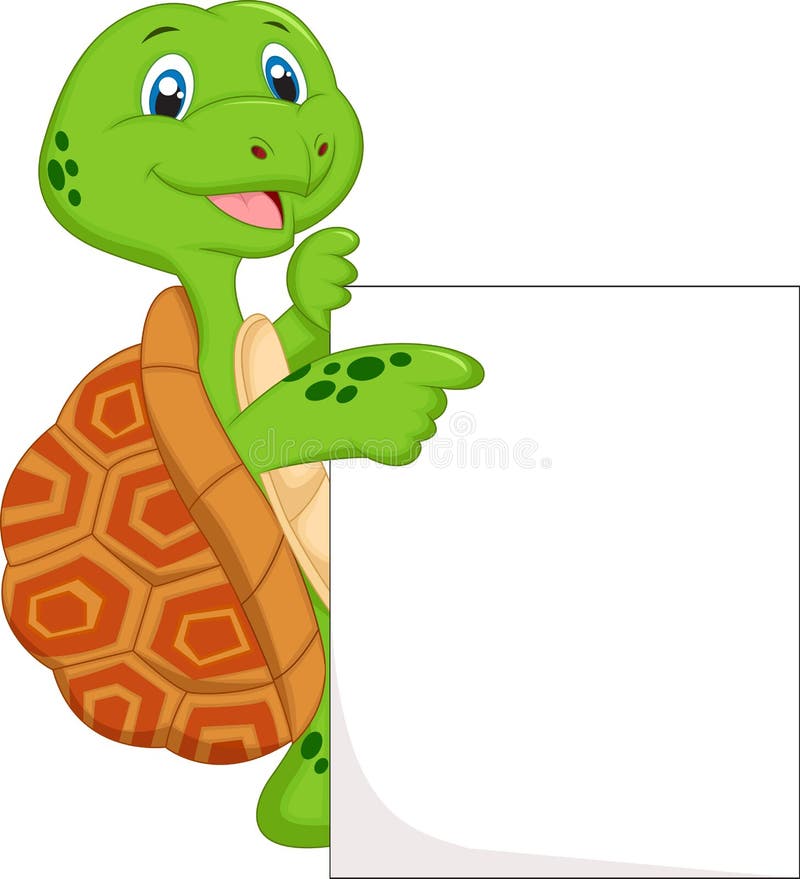 Cute turtle Vector stock vector. Illustration of vector - 10231405