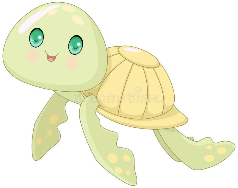 Fun zoo. Turtle stock vector. Illustration of offspring - 30592167