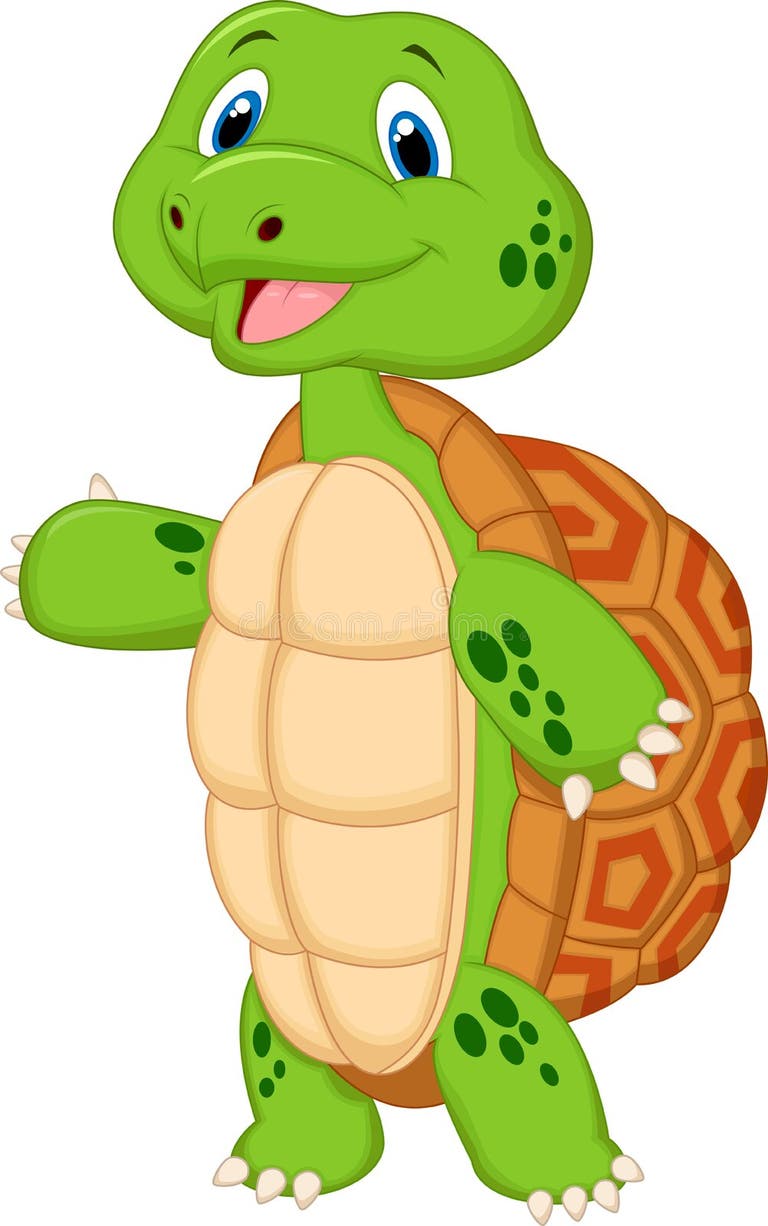 Cartoon Turtle Standing Stock Illustrations – 1,346 Cartoon Turtle ...