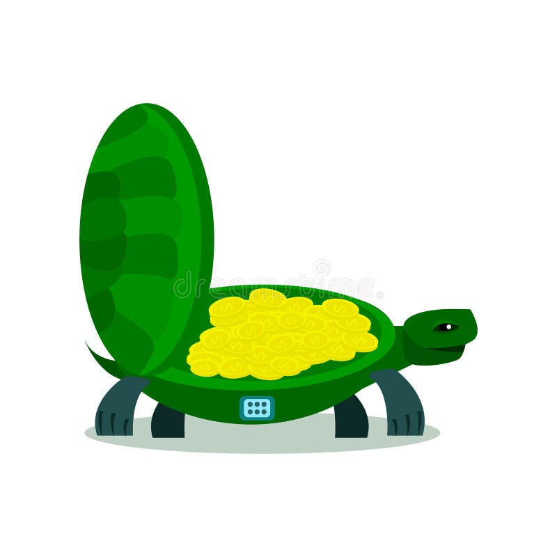 Turtle Money Stock Illustrations – 230 Turtle Money Stock Illustrations ...