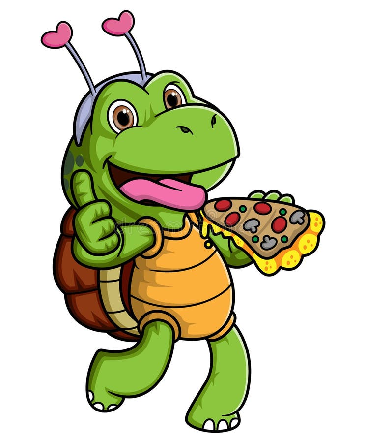 Turtle Pizza Stock Illustrations – 56 Turtle Pizza Stock Illustrations ...