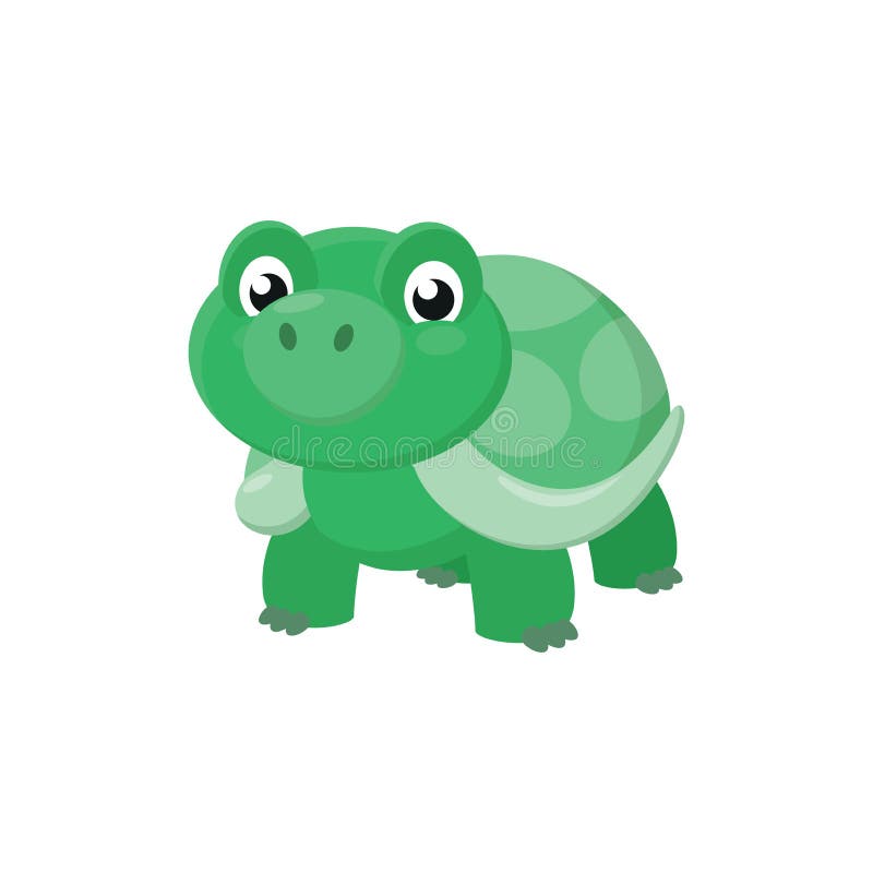 Cute turtle icon stock vector. Illustration of fauna - 140962868