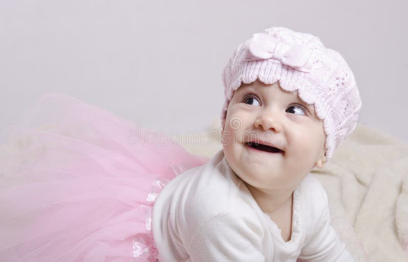Cute tutu baby stock photo. Image of girl, cute, studio - 35102808