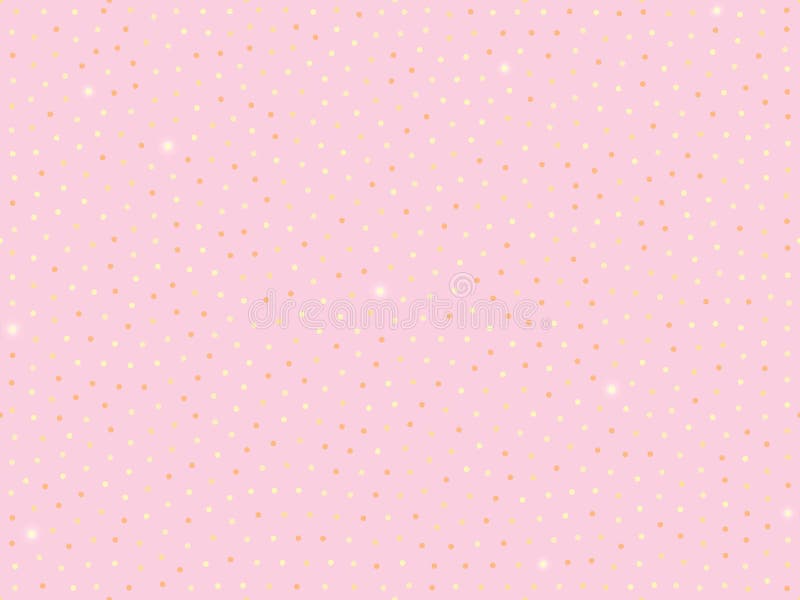 Cute Vector Background with Gold Spots Stock Vector - Illustration of ...